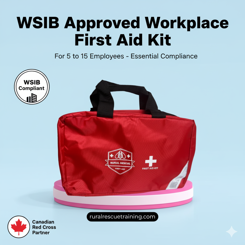 First Aid Kit WSIB | 6 to 15 Employees* – Rural Rescue Training