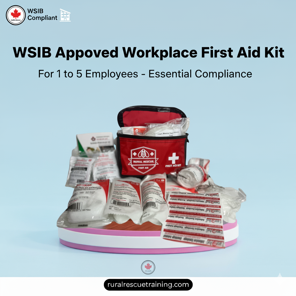 First Aid Kit WSIB | up to 5 Employees* – Rural Rescue Training