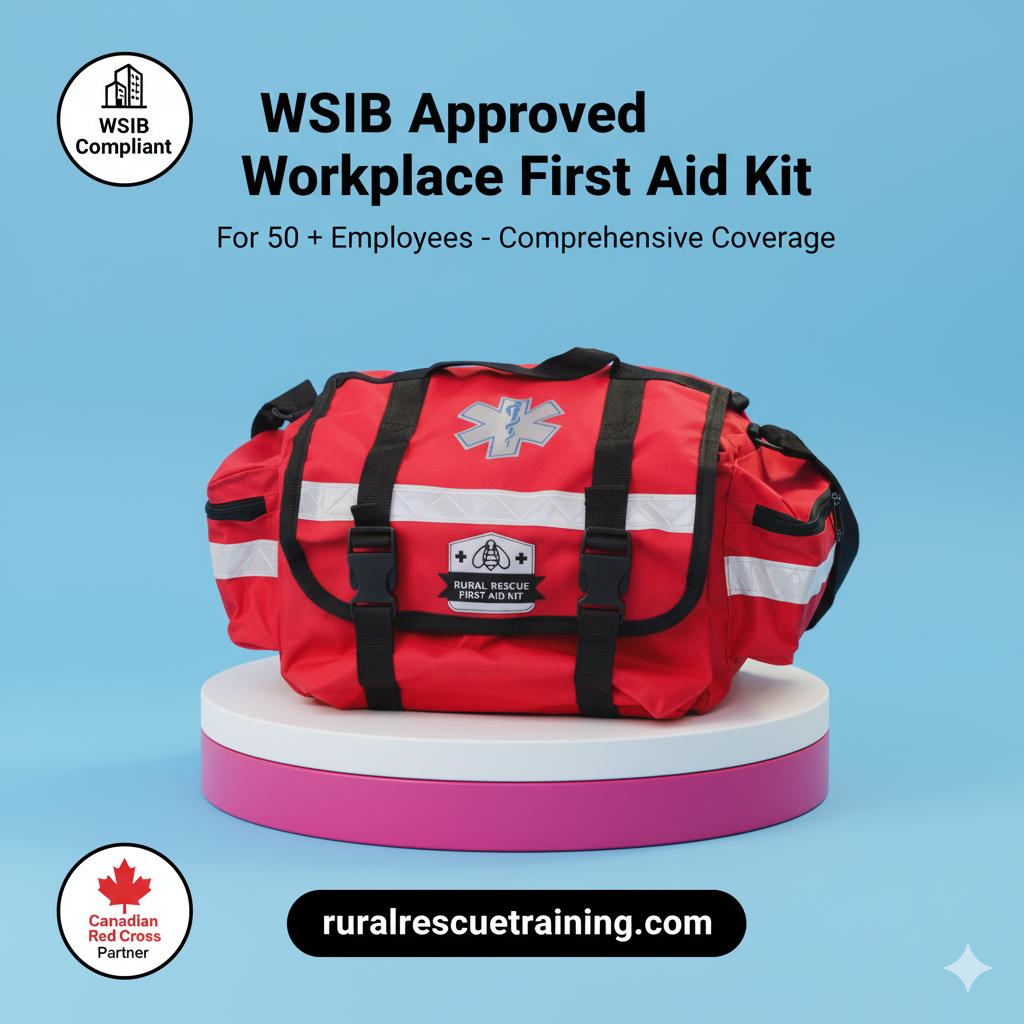 First Aid Kit WSIB | up to 200 Employees* – Rural Rescue Training